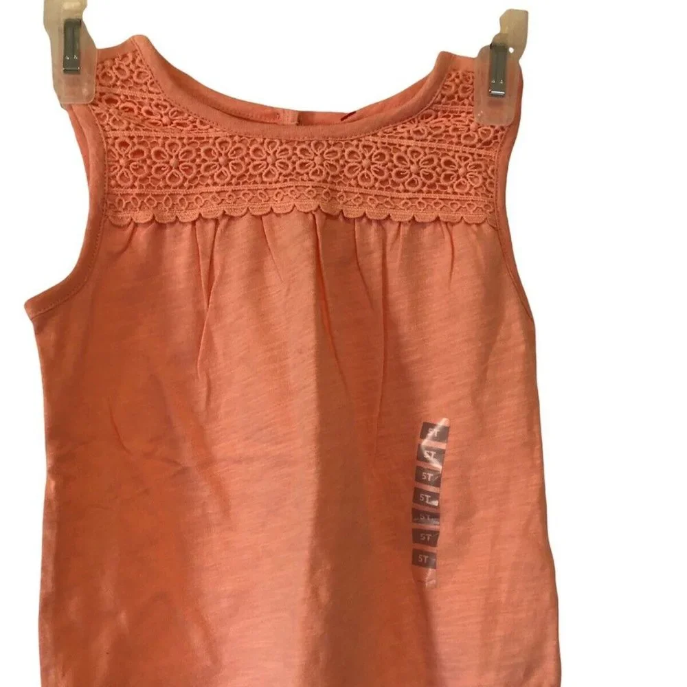 OshKosh B'gosh | Shirts & Tops | Oshkosh Bgosh Sleeveless Lace Shirt ...